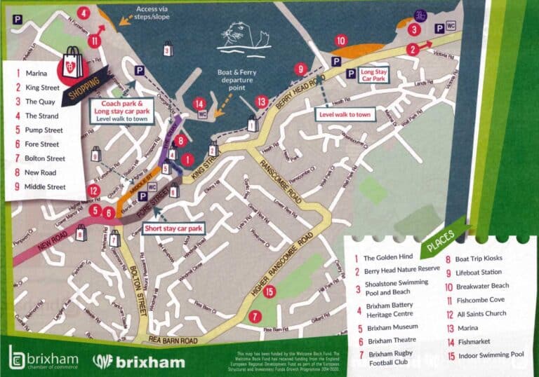 Brixham Map